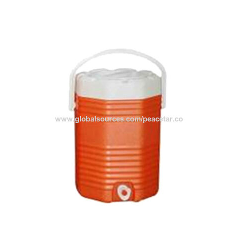 Cylinder Shaped Portable Cooler Box With Hdpe Plastic Housing. Capacity ...
