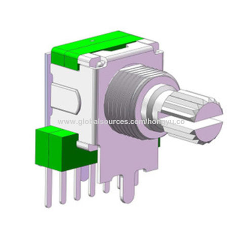 12mm/1P2T/1P3T/1P4T Light Torque Rotary Switches for Juice Machine ...