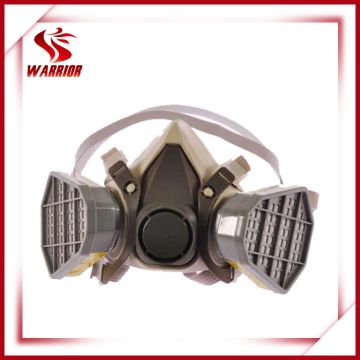 Buy Wholesale China Half Face Double Chemical Filter Respirator Gas ...