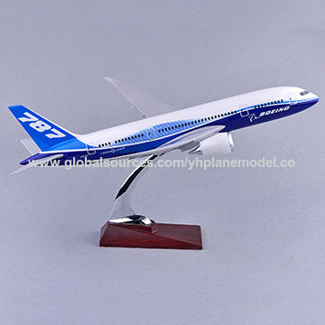 Buy Wholesale China 43cm B787 Prototype Resin Model Aircraft & Model ...