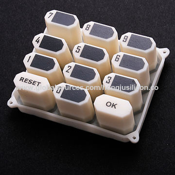 Buy Wholesale China Power Rubber Silicon Button, Customized Design ...