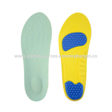 Buy Wholesale China High Cushioning And Memory Shoe Safe Pu Insole ...