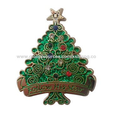 Buy Wholesale China Wholesales Free Sample Christmas Gifts Metal Pin ...