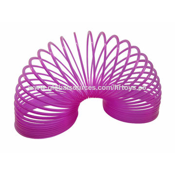 Buy Wholesale China 100*100mm Transparent Slinky Spring Toys & Slinky ...