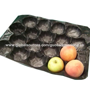 ChinaPlastic insert tray packaging,for apple,peach display and ...