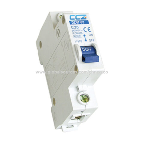 DZ47-63 Series Miniature Circuit Breaker MCB 63A 1P CE & IEC, Circuit Breaker breaker MCB - Buy ...