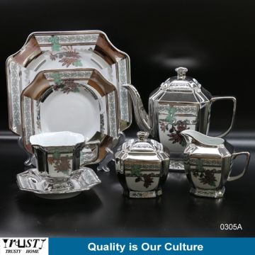 Buy Wholesale China Fine Porcelain Royal Dinner Set Ceramic Arabic ...