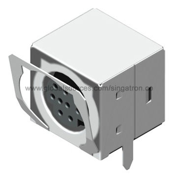 Buy Wholesale Taiwan Stereo Mini Din Jack With Bulkhead Pcb Smt Male ...