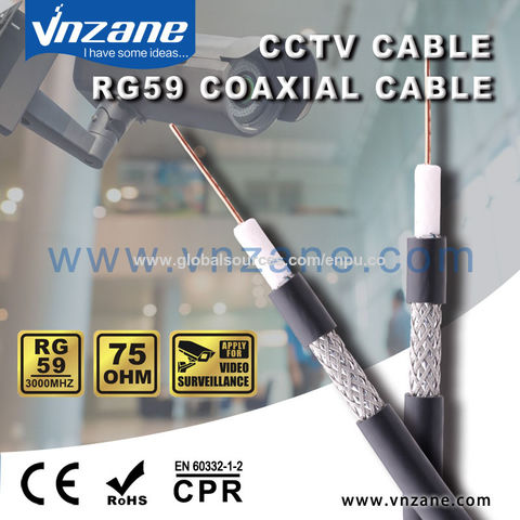 Buy Wholesale China Rg59 Coaxial Cable For Cctv Monitoring Connecting ...