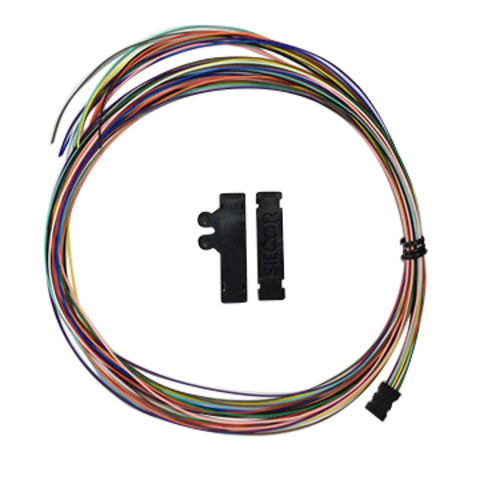 China Fiber Optic Buffer Tube Fan-out Kits, 12-core Colorful, Indoor on ...