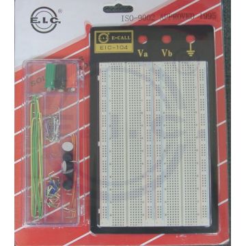 Buy Wholesale Taiwan Solderless Breadboard > Breadboard With Jumper Wire Kit - Eic-104j ...