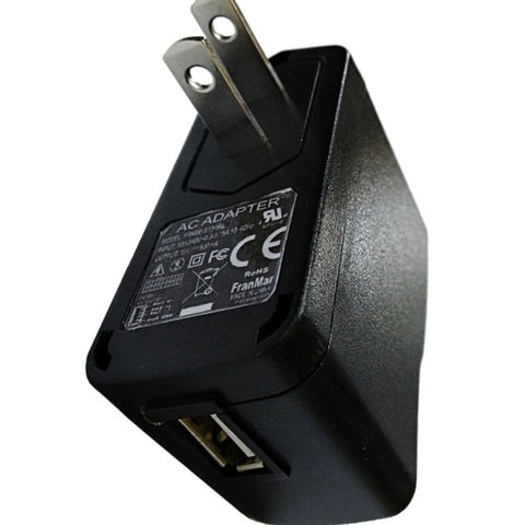 12V USA medical AC adapter with USB receptacle, IEC/EN/UL60601-1 ...