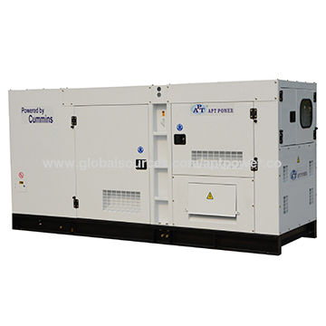 84kw Cummins Diesel Engine Generator With Soundproof Enclosed Canopy ...