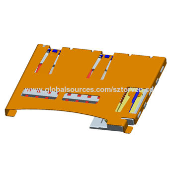 Bulk Buy China Wholesale Push-push T Flash Card Connector 8pin Closed ...