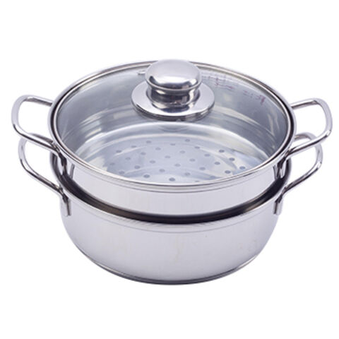 Buy Wholesale China Double-layer Stainless Steel Wire Handle Steamer ...