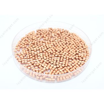 High purity 99.9999 Cu slugs Copper cut wire shot | Global Sources