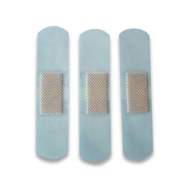 Band Aid Plaster in Transparent Color, Made of Flat Cloth PE PVC PU ...