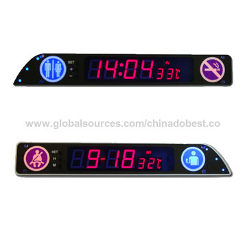 Buy Wholesale China Led Digital Bus Clock & Led Digital Bus Clock at ...