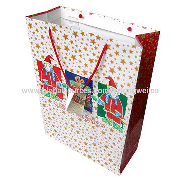 Buy Wholesale China Paper Gift Bag, Customized Colors/logos/sizes Are ...