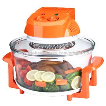 Buy Wholesale China Halogen Oven, 12l Glass Bowl, Plastic And Metal ...