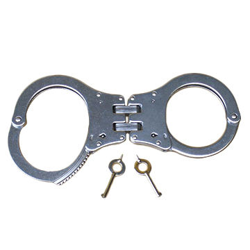 Buy Wholesale Taiwan Hinge Handcuffs, Stainless Steel, Double Locking ...