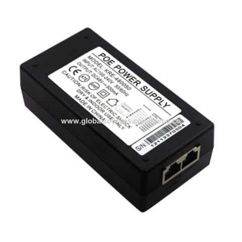 Buy Wholesale China 24vdc 1.25a 30w Ce Rohs Fcc Desktop Poe Adapters ...