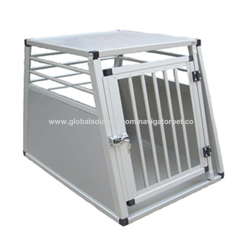 Buy Wholesale China Aluminum Dog Cage With Round Bars & Aluminum Dog ...