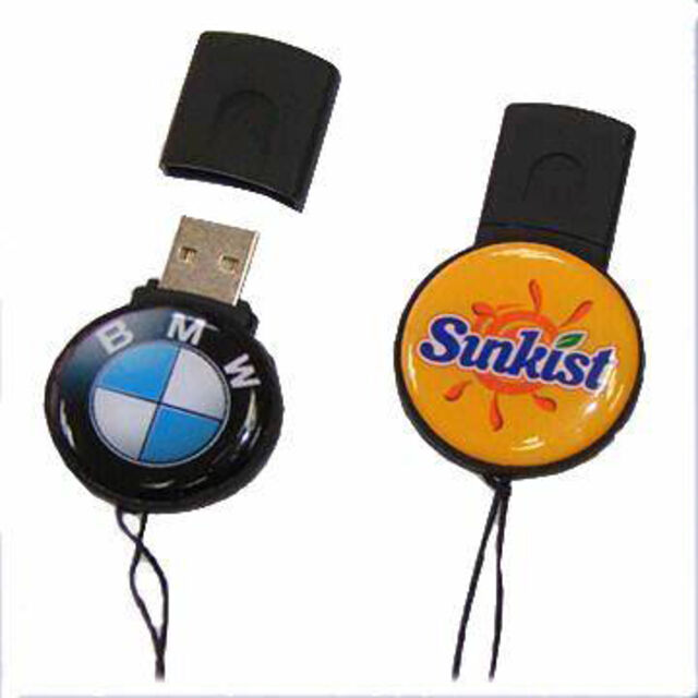 Buy Wholesale China High Speed Plastic Usb Flash Drive In Circle ...