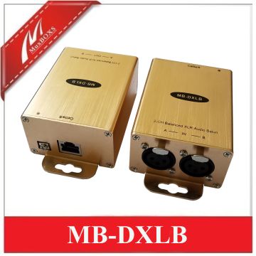 Buy Wholesale China Cat5 Balanced Audio Extender Xlr Audio Balun Aes ...