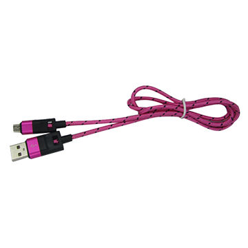 China USB CHARGER CABLE, USB A MALE TO MICRO USB WITH BRAID CABLE ...