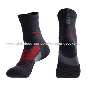 Buy Wholesale China Wholesale Basketball Players' Elite Socks Custom ...