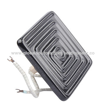 Square Ceramic Heater, Bathroom and Sauna Usage, High Power Density ...