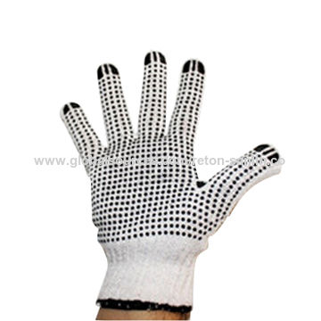 Buy Wholesale China Pvc Dotted Cotton Industrial Gloves For Hand ...