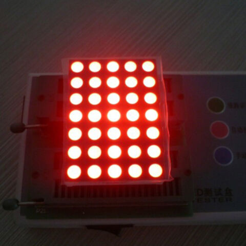 Buy Wholesale China Ultra-bright Red R 5 X 7 Dot-matrix Led Display For ...