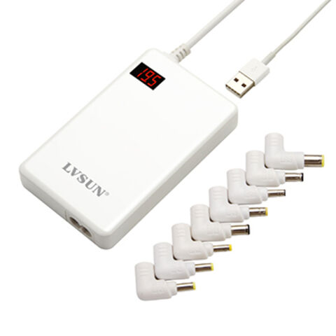 Lvsun 90w Ultra-slim Universal Laptop Ac Adapter With One Usb Output ...