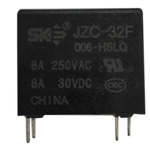 Buy Wholesale China 6v, 0.2w High Capacity Sensitive Type Power Relay With Ul, Tuv (jzc-32f ...