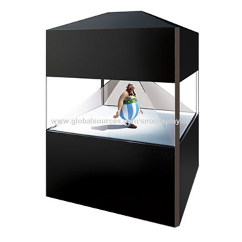 100x100cm 3D Hologram Pyramid Display Showcase , Holographic Equipment ...