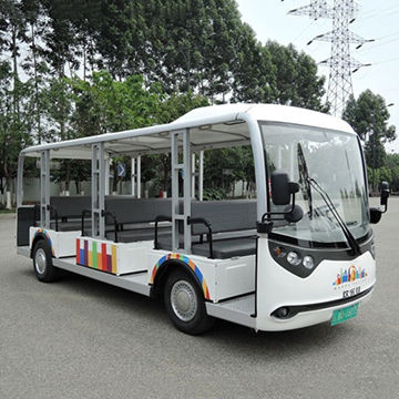 Buy Wholesale China 23 Passengers Battery Power Electric Shuttle Bus ...