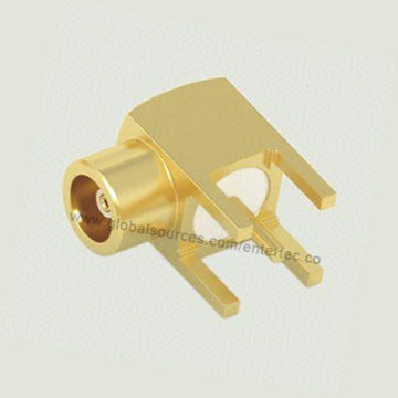 RF Coaxial Connector with Female MCX Right Angle Jack, for PCB Mount, MCX Connector coaxial ...