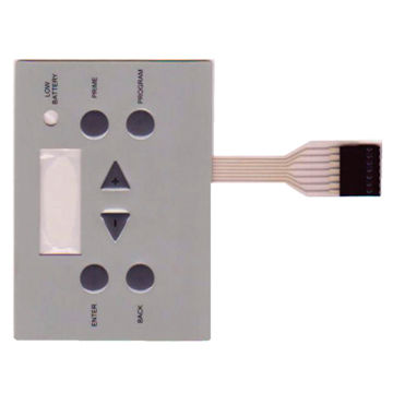 Buy Wholesale China Membrane Graphic Overlay Control Panel With Led ...