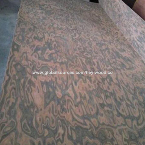 Buy Wholesale China Black Burl/4 Or 6 Flowers Engineered Wood Veneer ...