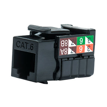 UTP Cat6 Keystone Modulars,RJ45 110 Style,50 Micron,UL Certificate ...