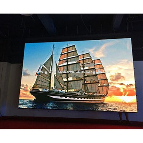 China HUB75 RGB SMD indoor LED electronic display screen P2.5 led panel ...