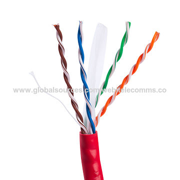 Buy Wholesale China Utp Cat6 Lan Cable 1000ft,23awg 550mhz Cmr,black ...