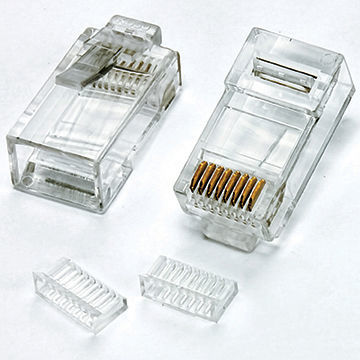 Modular Plug, 8P8C,,CAT6 UTP connector CAT6A connector 3U gold planting ...