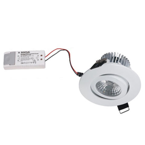Adjustable LED Downlight with Traic Dimmable LED Driver, Commercial ...