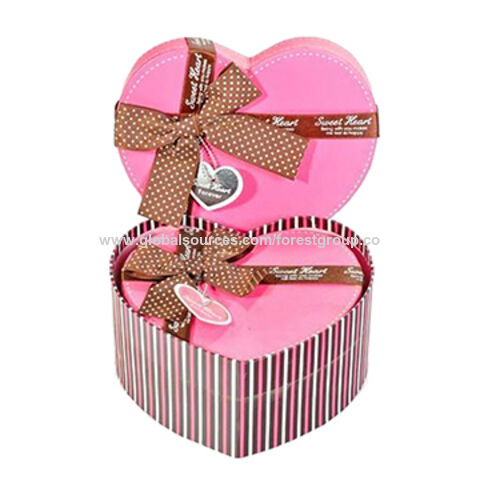 Buy Wholesale China Heart Shaped Box, Custom Heart Shape Chocolate And ...