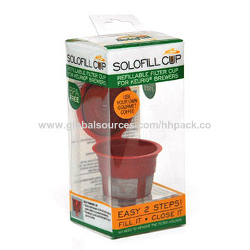 Buy Wholesale China Clear Plastic Box For Filter Cup & Clear Plastic ...
