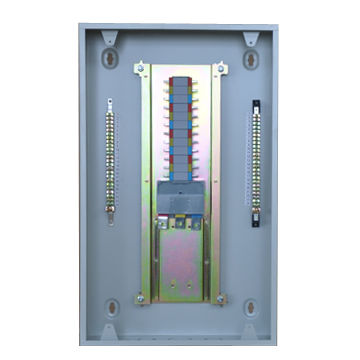 TP electrical panel board with MCCB incomer, surface type, metal color ...