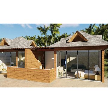Wood Resort Hotel Luxury Design House Prefab Construction Sip Material ...